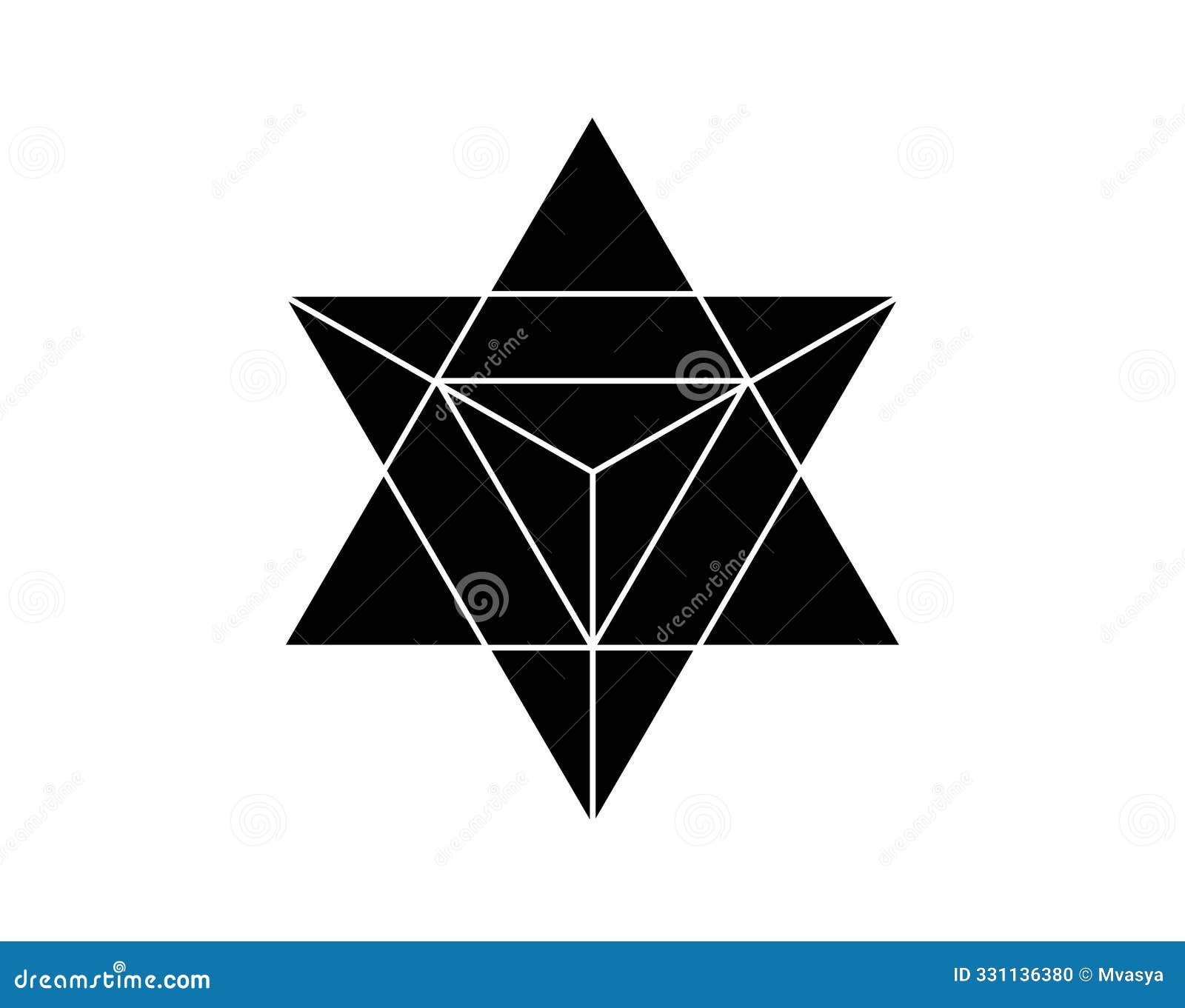 Sacred Geometric Patterns of Merkaba. Sacred Geometry Merkabah Symbol ...