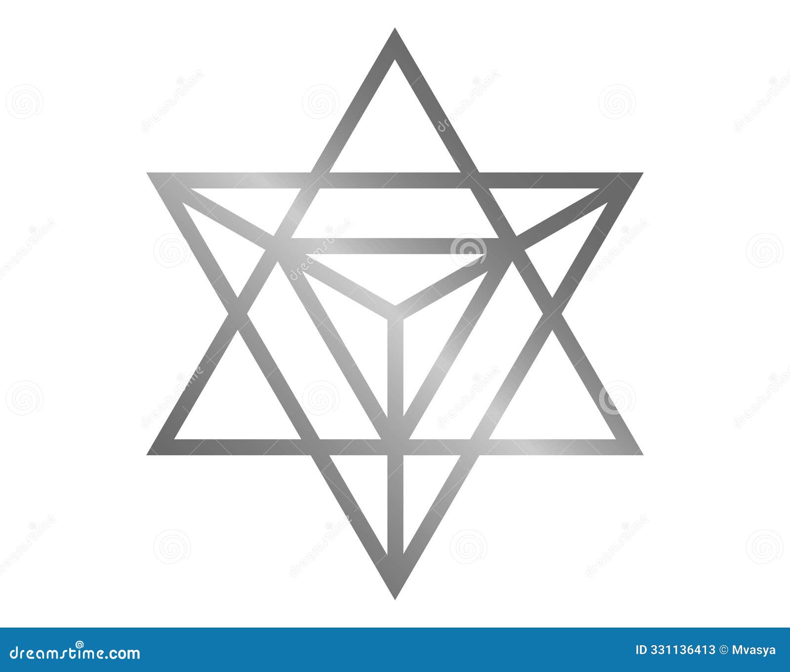 Sacred Geometric Patterns of Merkaba. Sacred Geometry Merkabah Symbol ...