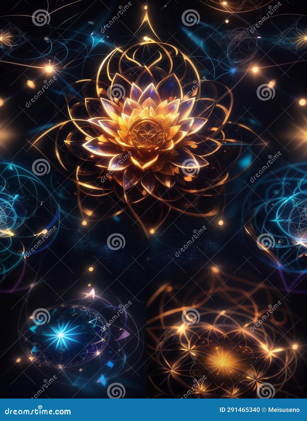 Sacred Geometric Patterns, Similar To Floral Illustrations Stock ...