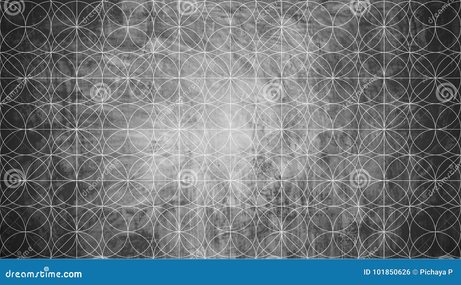 Sacred Geometry in Flower Pattern Shape Stock Illustration ...