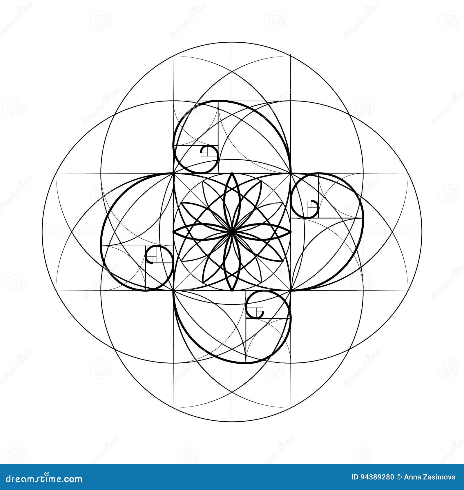 Sacred Geometry Golden Ratio