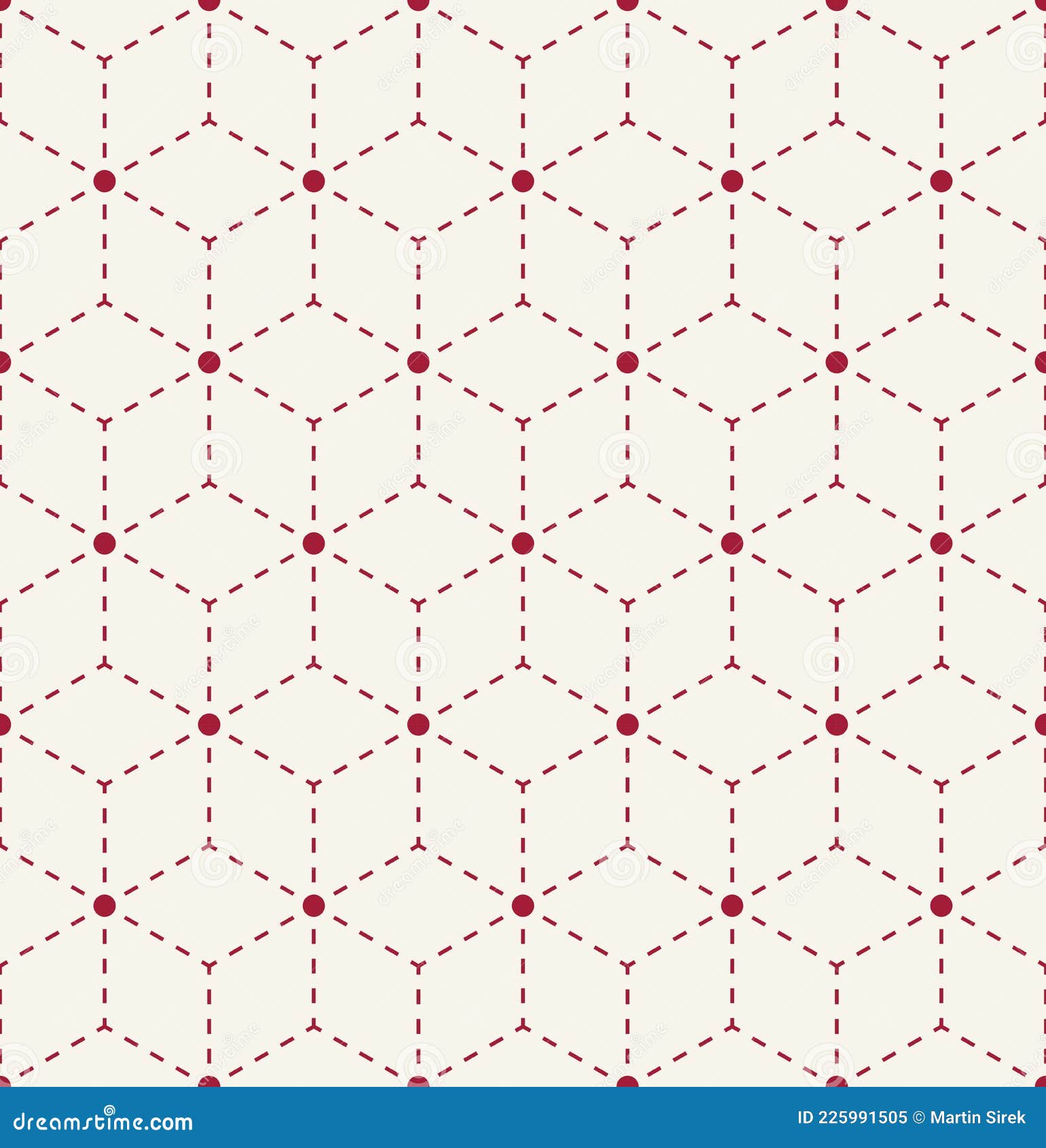 Sacred Geometry Grid Graphic Deco Hexagon Dashed Pattern Stock Vector ...