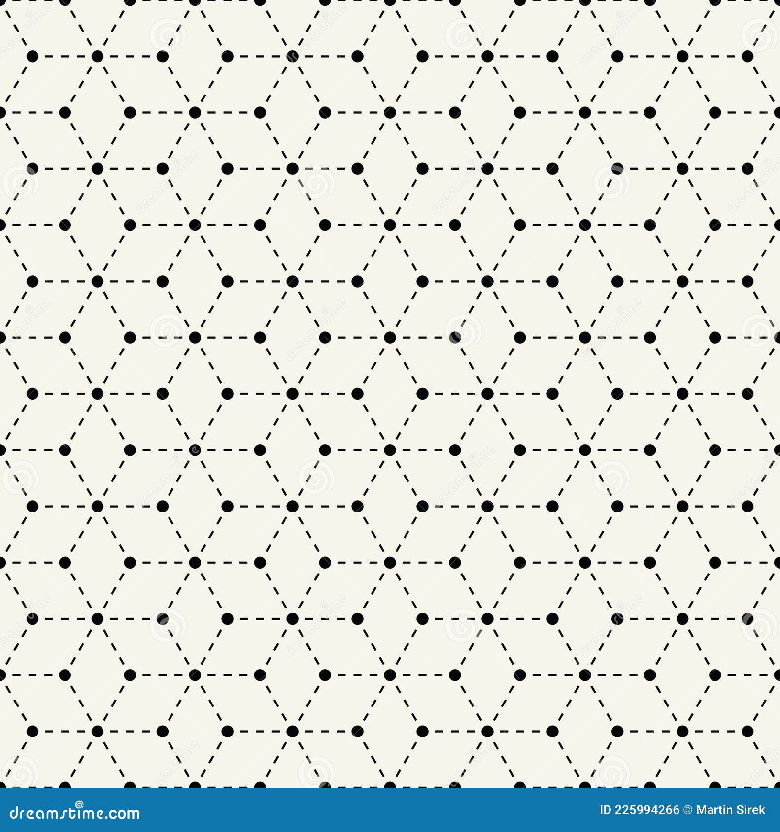 Sacred Geometry Grid Graphic Deco Hexagon Dashed Pattern Stock Vector ...