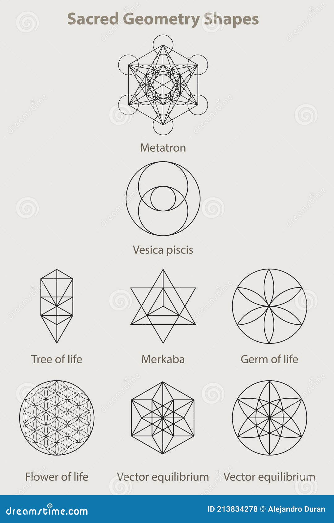 Sacred Geometry Shapes