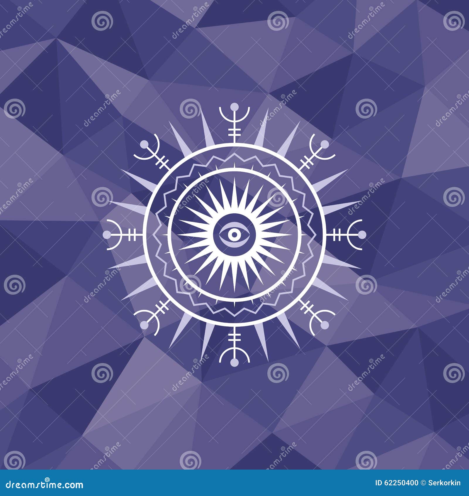 Sacred Geometry Sign on Polygonal Abstract Background. Abstract Vector ... Sacred Geometry Sign on Polygonal Abstract Background. Abstract Vector ...