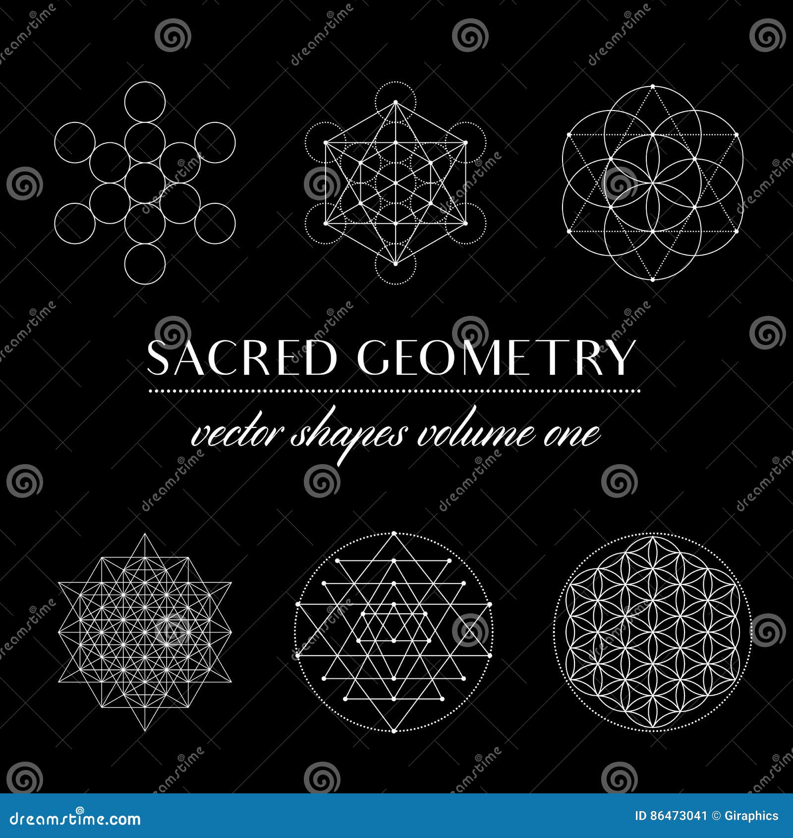 Icosahedron From Metatrons Cube, Sacred Geometry Vector Illustration On ...