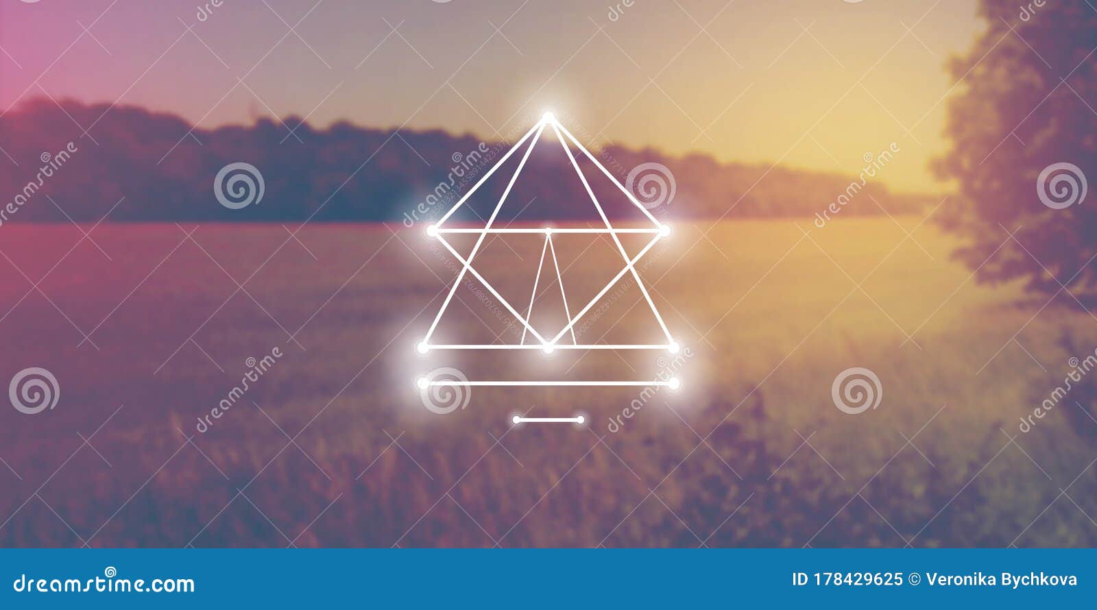 Sacred Geometry Web Banner. Math, Nature, and Spirituality in Nature ...