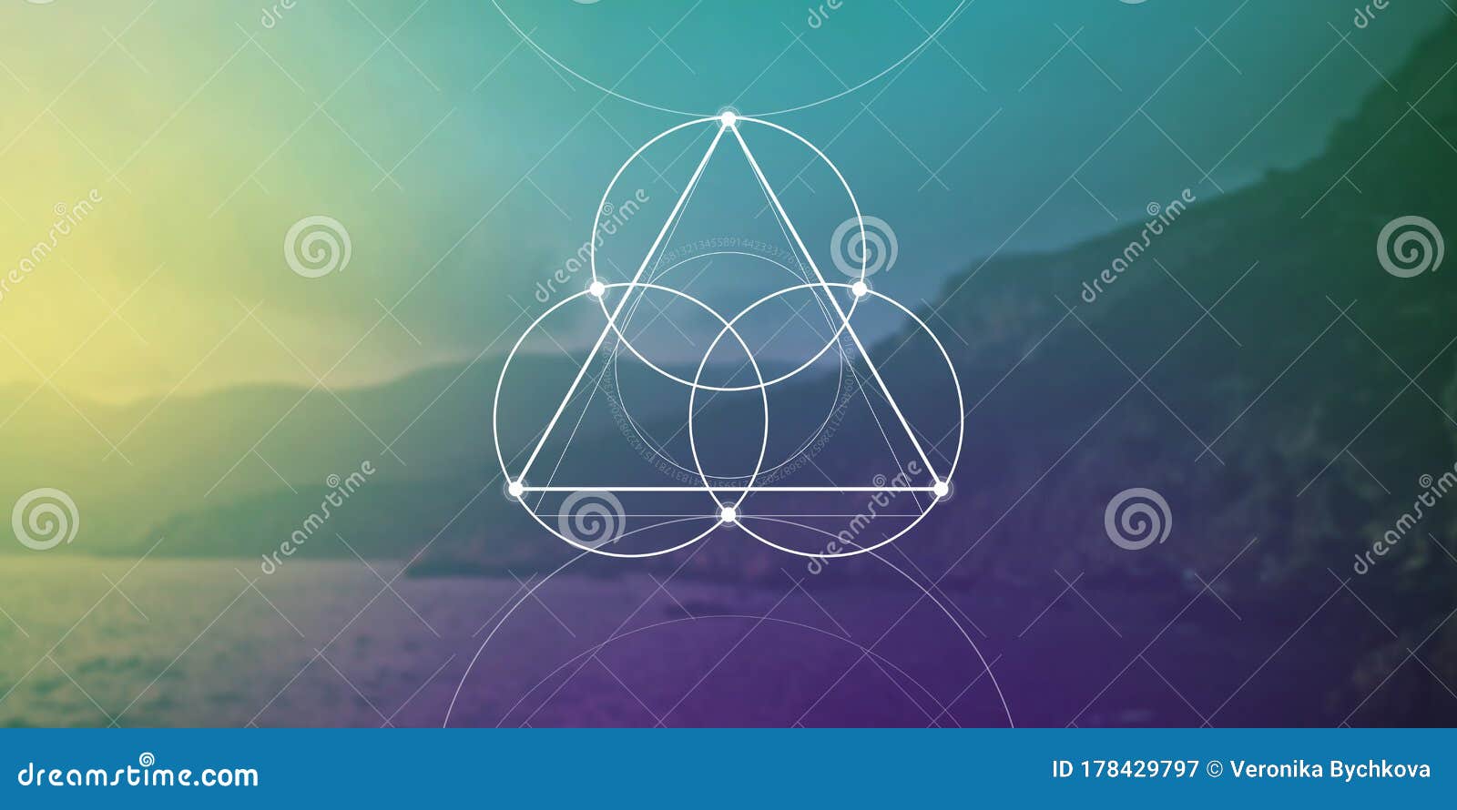 Sacred Geometry Web Banner. Math, Nature, and Spirituality in Nature ...