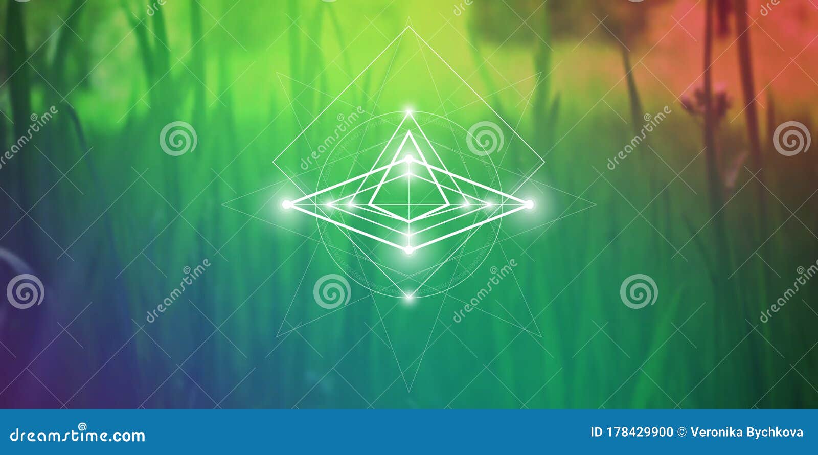 Sacred Geometry Web Banner. Math, Nature, and Spirituality in Nature ...