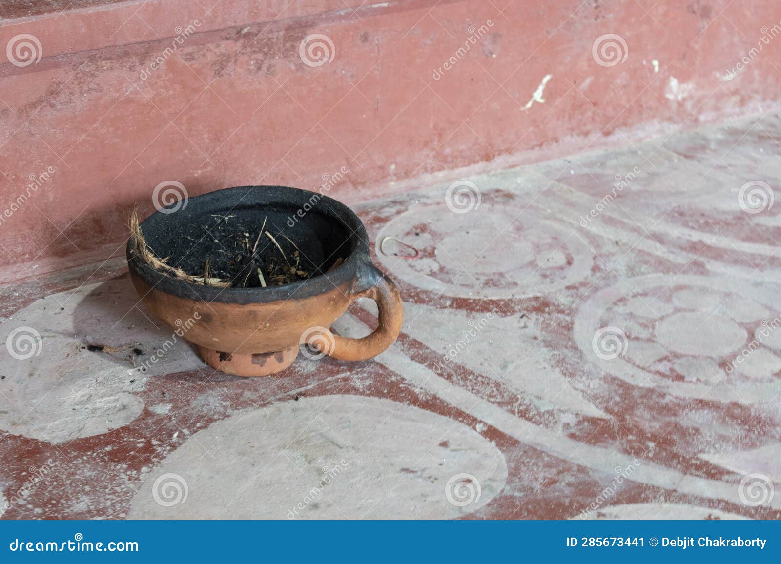 Sacred Incense Burnner Made of Clay for Hindu Prayer Kept on Holy ...