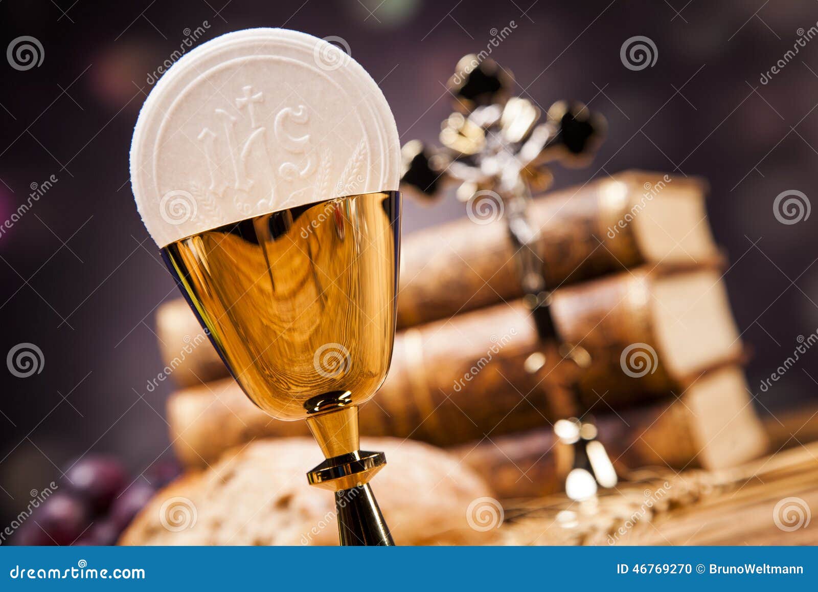Sacred Objects stock photo. Image of communion, praying - 46769270