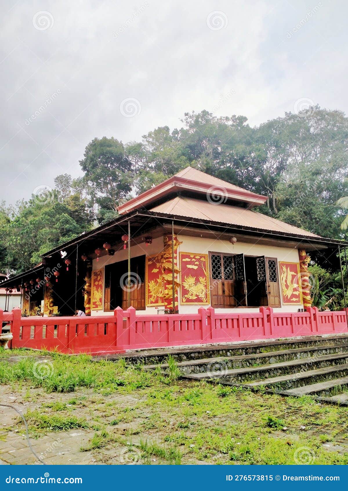 Sacred Pagoda As a Place To Pray Stock Image - Image of transport ...