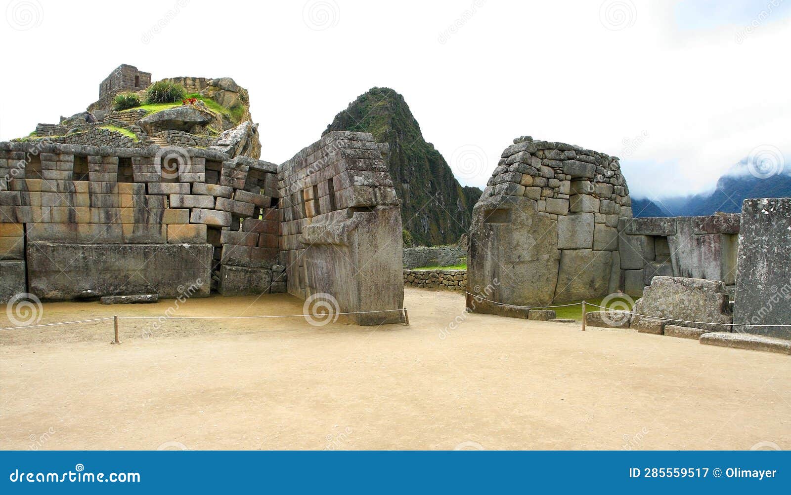 Sacred Plaza in Machu Picchu. Editorial Photography - Image of ...