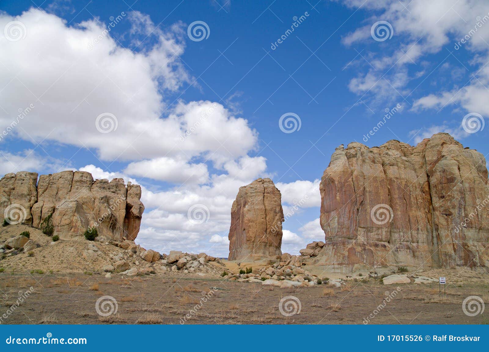 Sacred Rock Formation of the Acoma Tribe Stock Photo - Image of ...