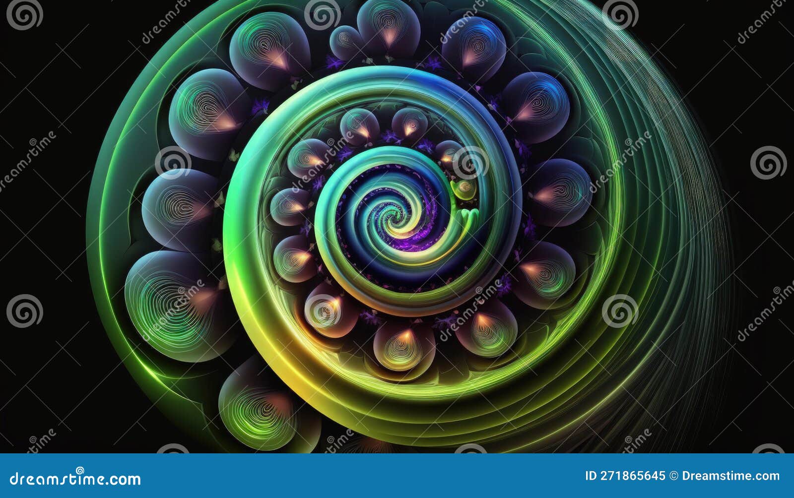 Sacred Spiral Background Royalty-Free Stock Image | CartoonDealer.com ...