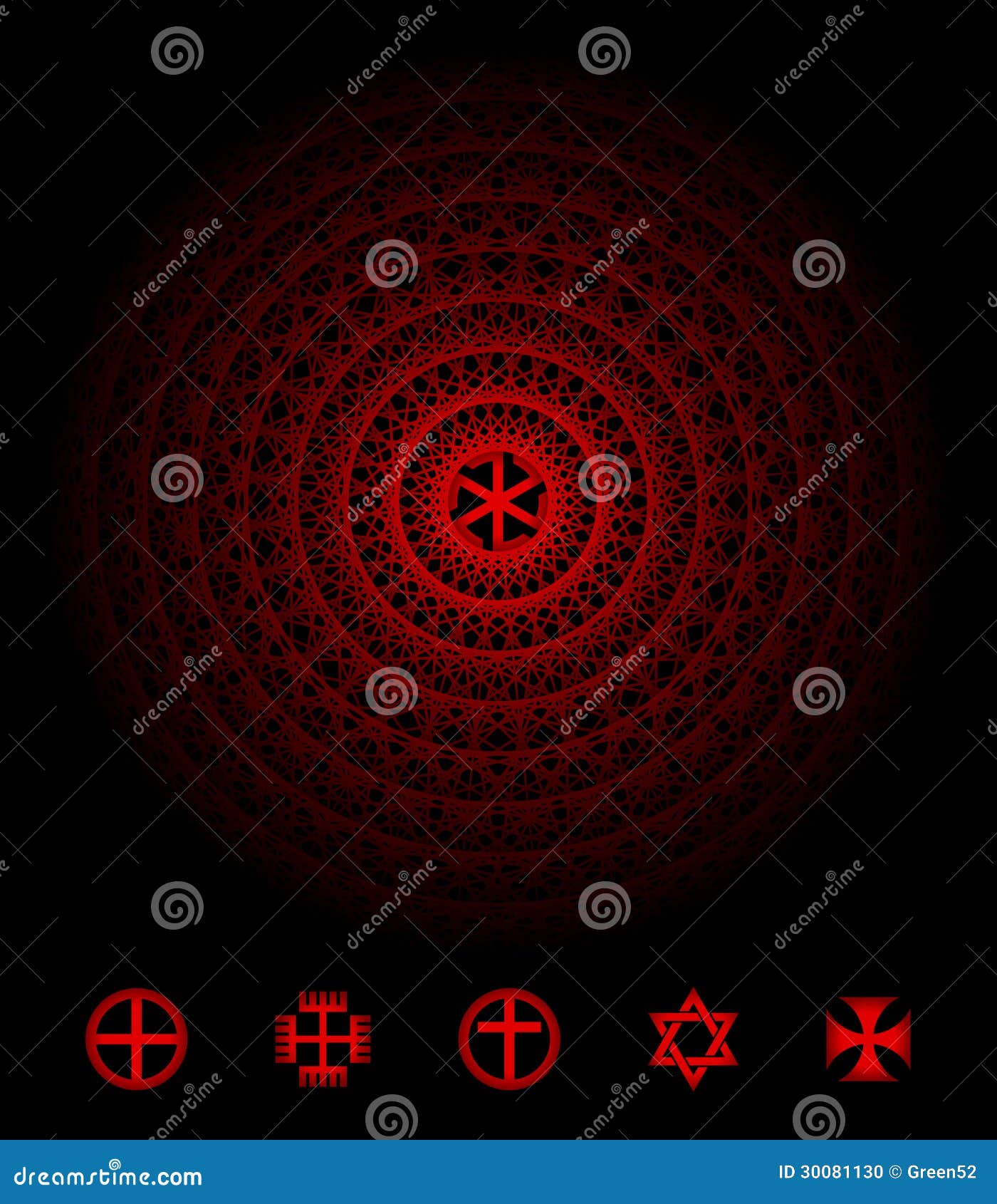 Sacred Symbol Star Of David, Icon 3d Blue Rounded Plastic Glossy ...