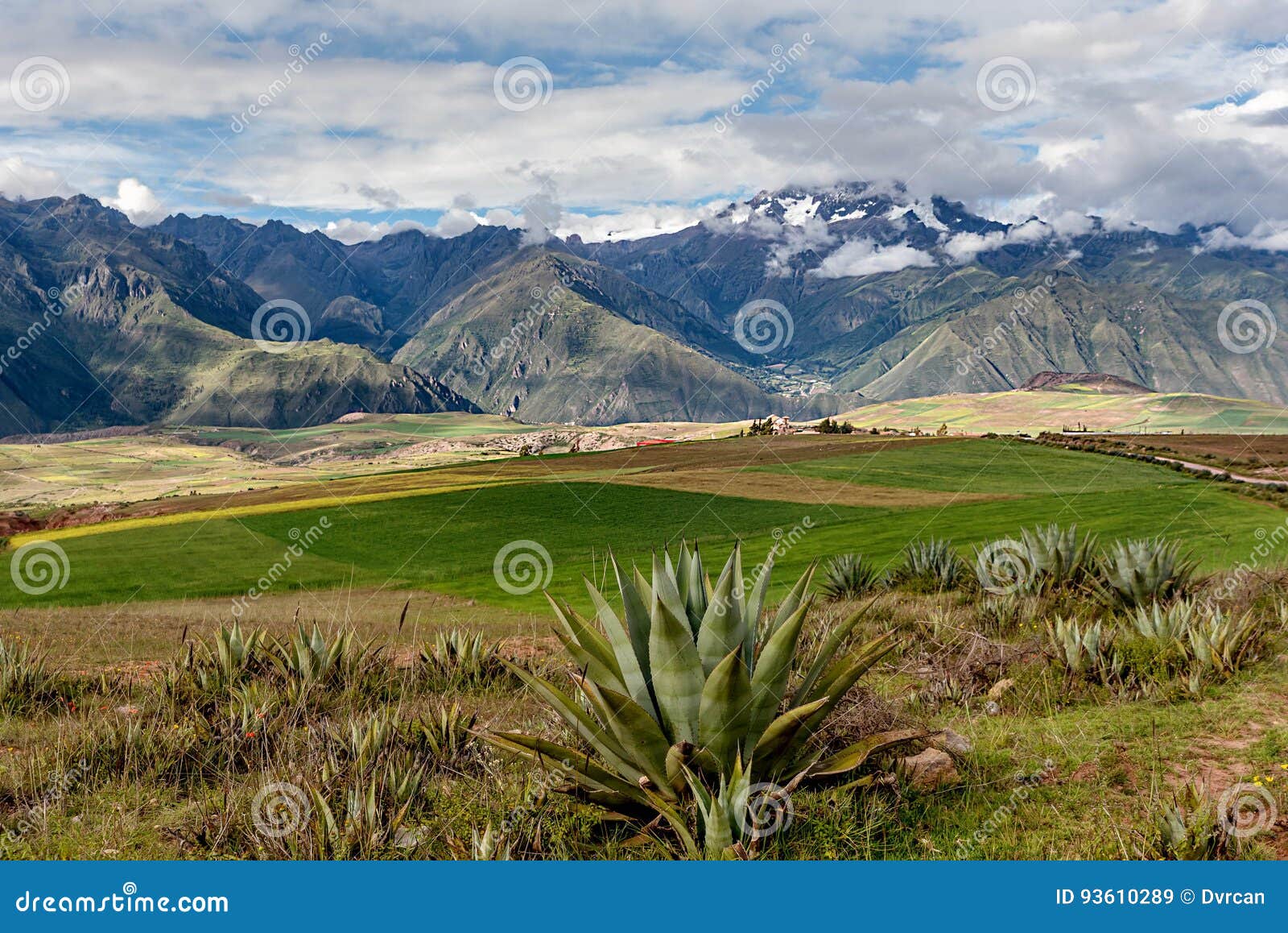 Sacred Valley Of The Incas Located In The Present-day Peruvian Region ...