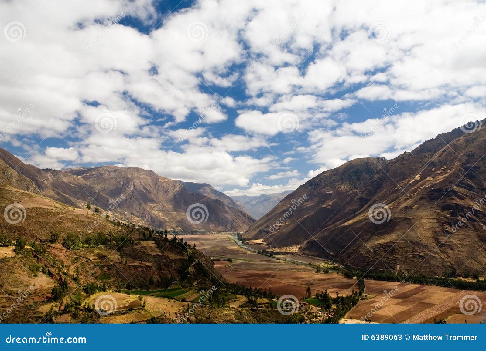 Sacred Valley of the Incas stock image. Image of scenic - 6389063
