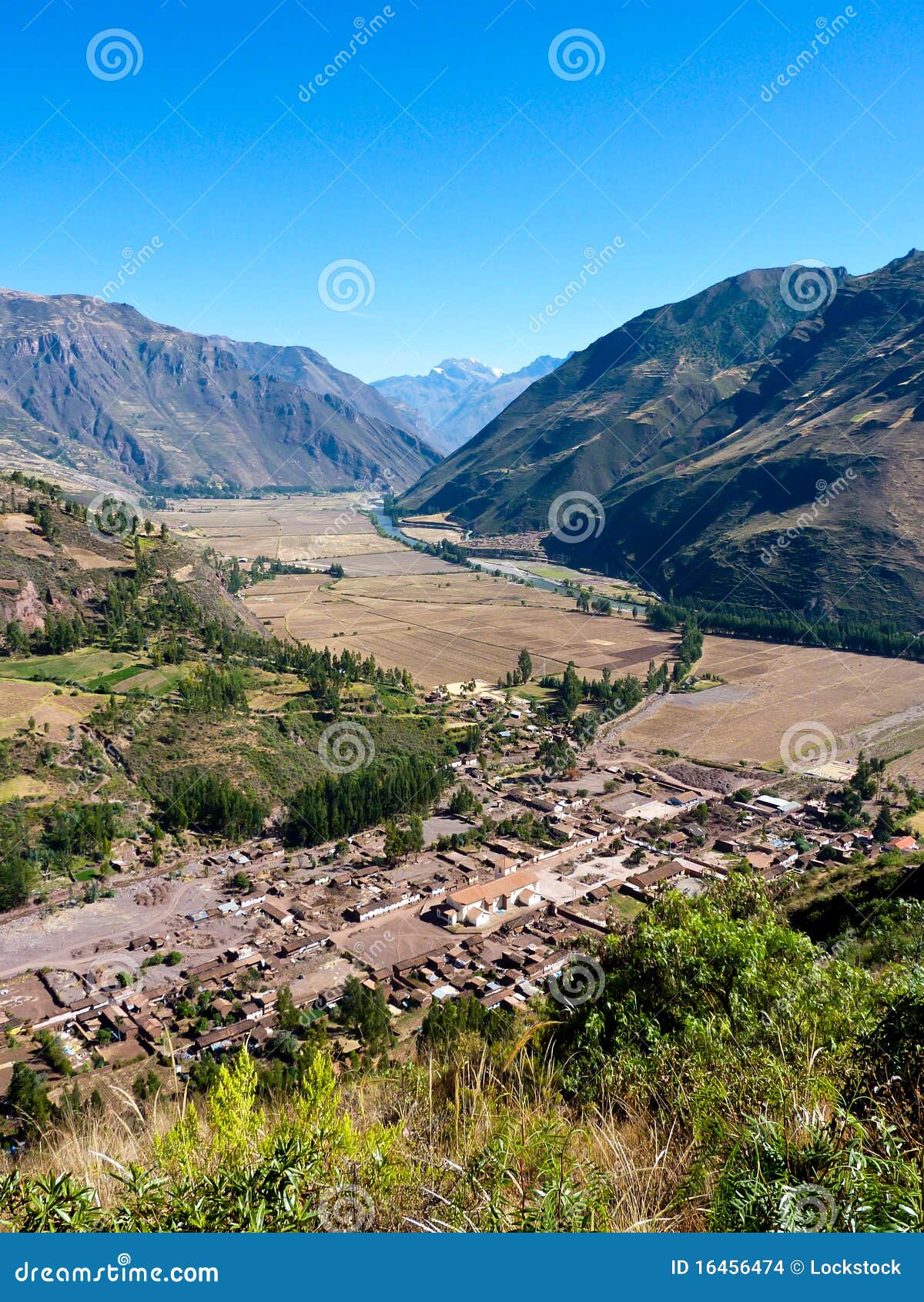 Sacred valley Peru stock photo. Image of agriculture - 16456474