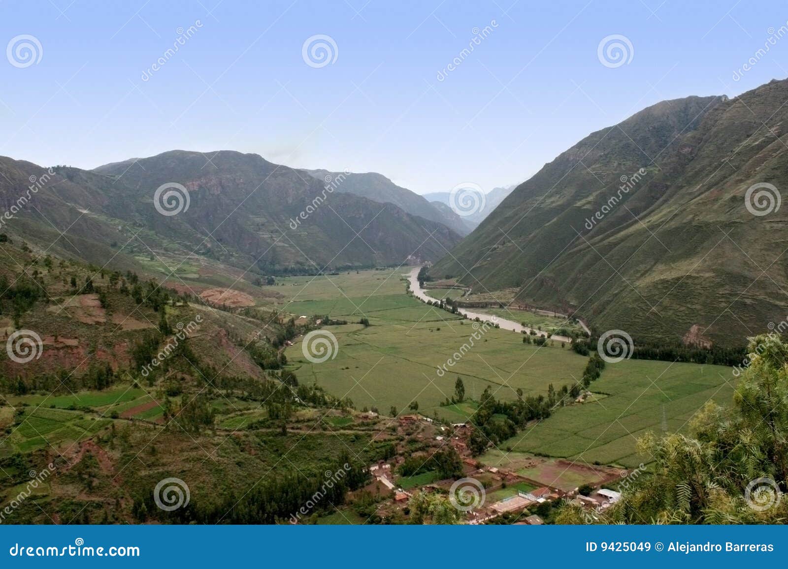 Sacred Valley, Peru stock image. Image of civilization - 9425049