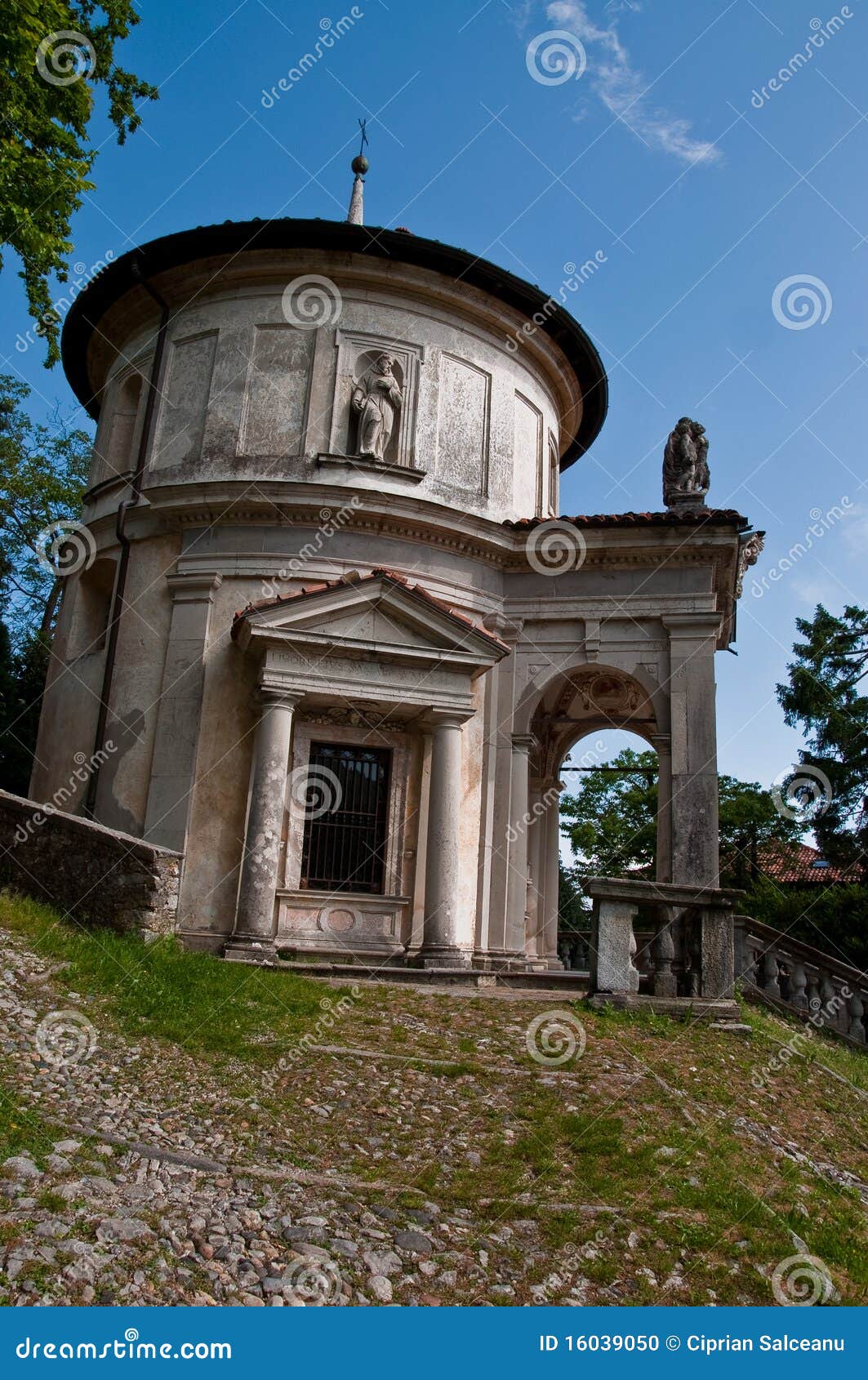 Monte Sacri Chapel Stock Image | CartoonDealer.com #16039033
