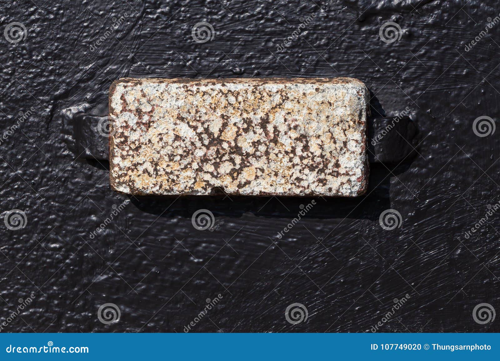 Sacrificial Anodes On Ship Hull Are Highly Active Metals Royalty-Free ...