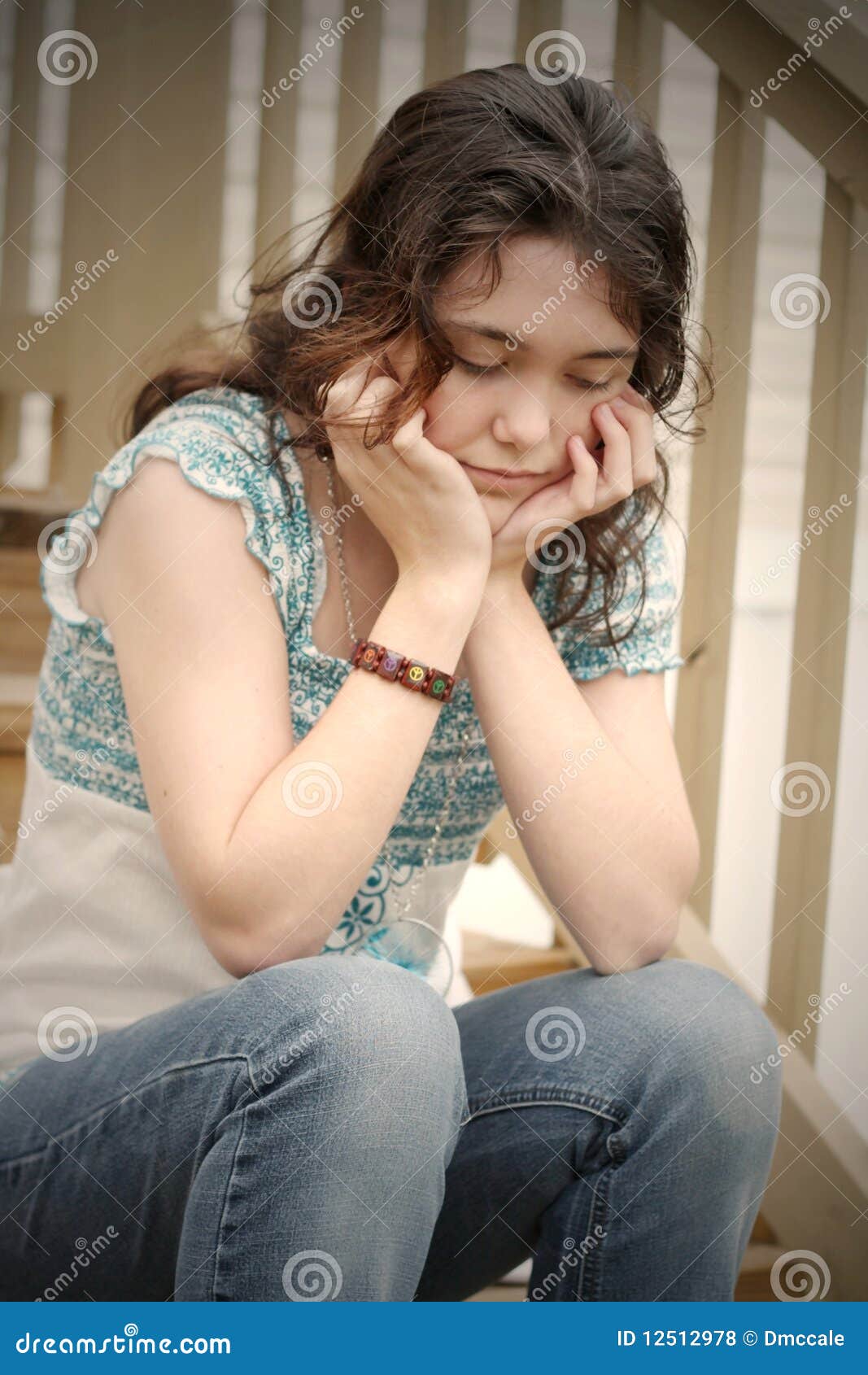 Sad stock photo. Image of beautiful, expression, ache - 12512978