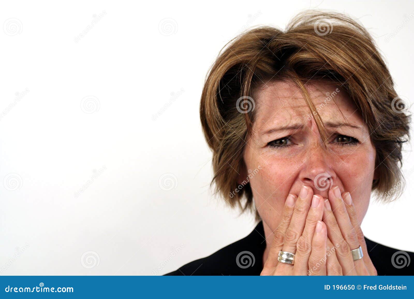 So sad! stock photo. Image of stressed, massage, headache - 196650