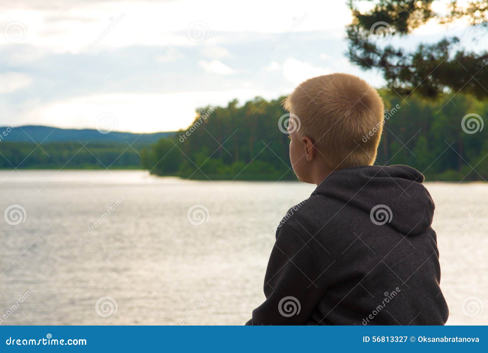 Sad alone child stock image. Image of mental, caucasian - 56813327