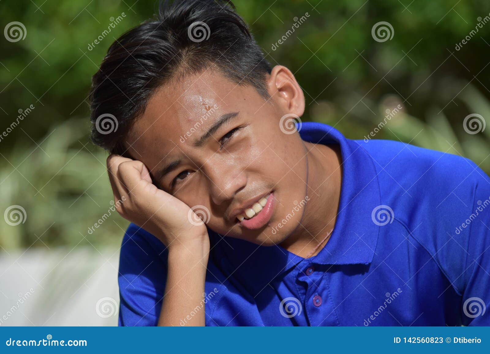 A Sad Asian Person stock image. Image of sadness, depressed - 142560823