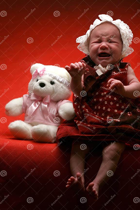 Sad Baby stock image. Image of kids, expression, cute, expressions - 281599