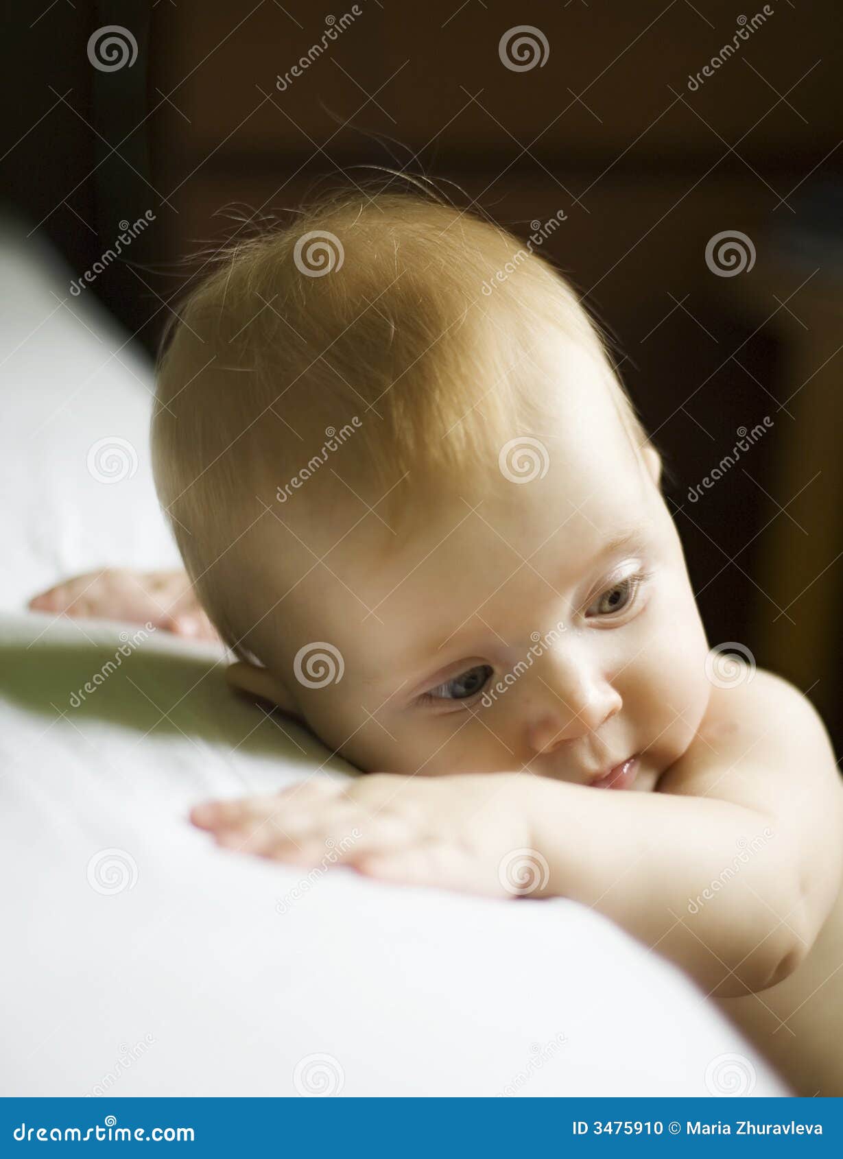 Sad baby stock photo. Image of feel, caucasian, selective - 3475910