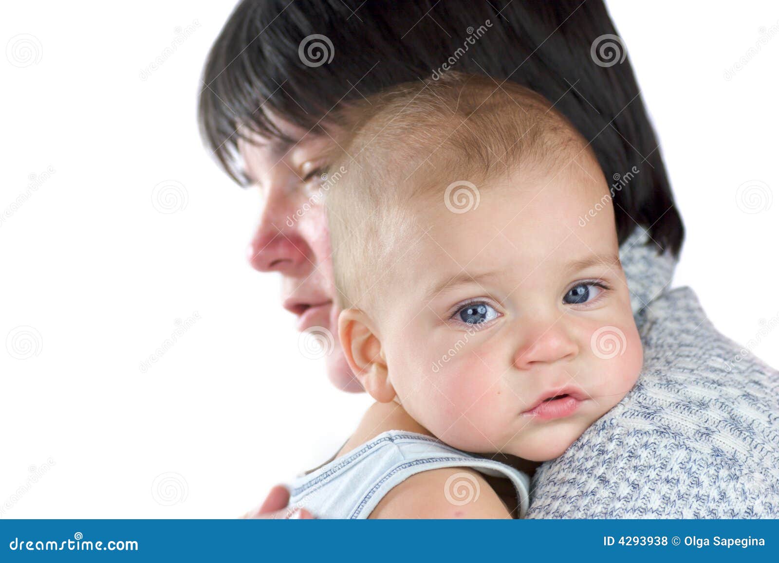 Sad baby stock photo. Image of face, cute, girls, isolated - 4293938