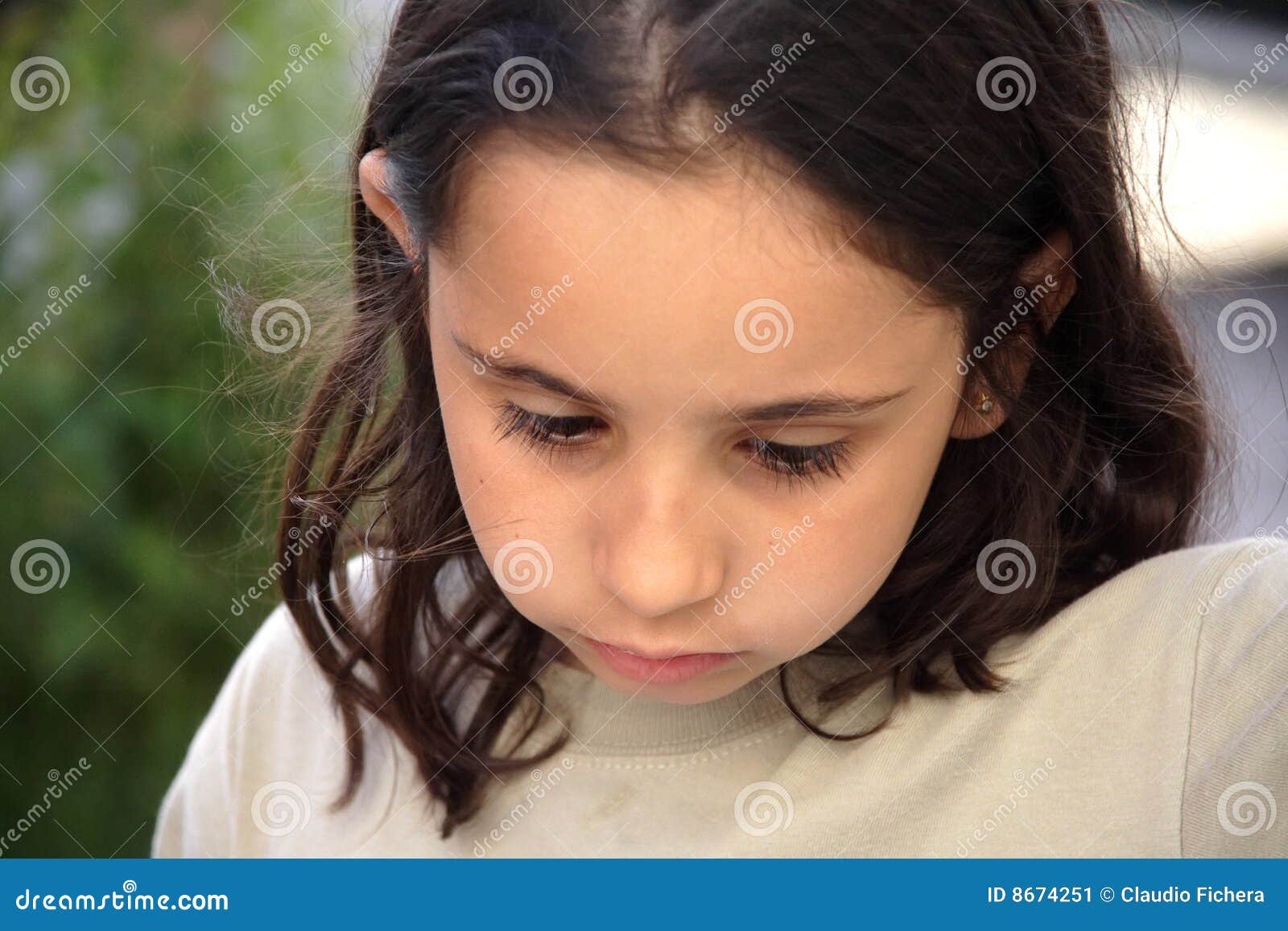 Sad baby stock image. Image of beautiful, play, posing - 8674251