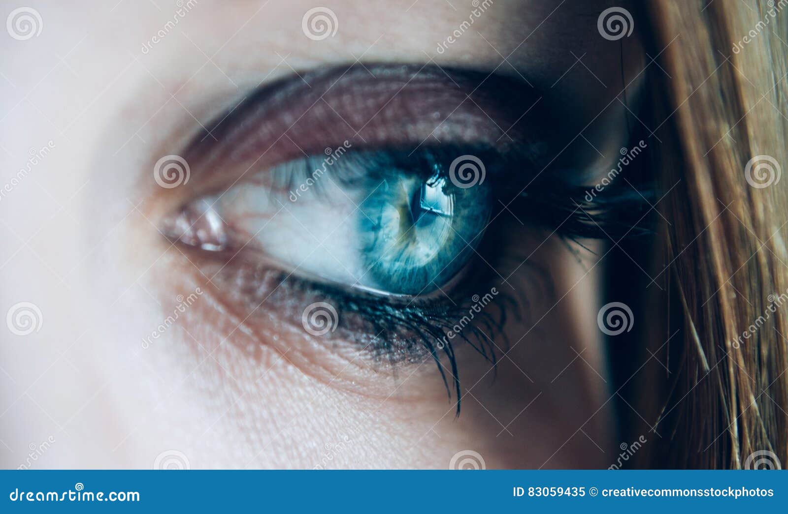 Sad Blue Eye Picture. Image: 83059435