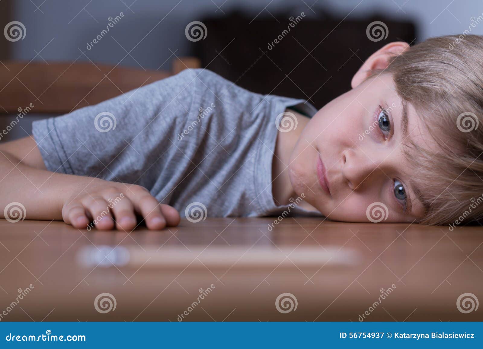 Sad bored boy stock image. Image of depression, emotions - 56754937