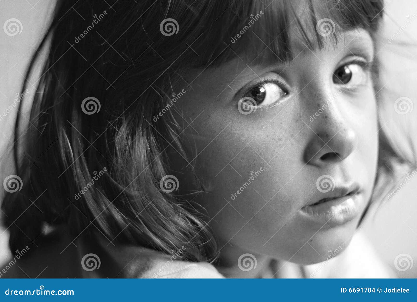 Sad, Bored, Daydreaming Child Stock Photo - Image of discipline ...