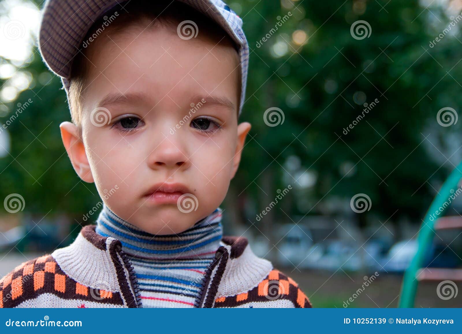 Sad Boy stock image. Image of grief, wooly, sweater, worried - 10252139