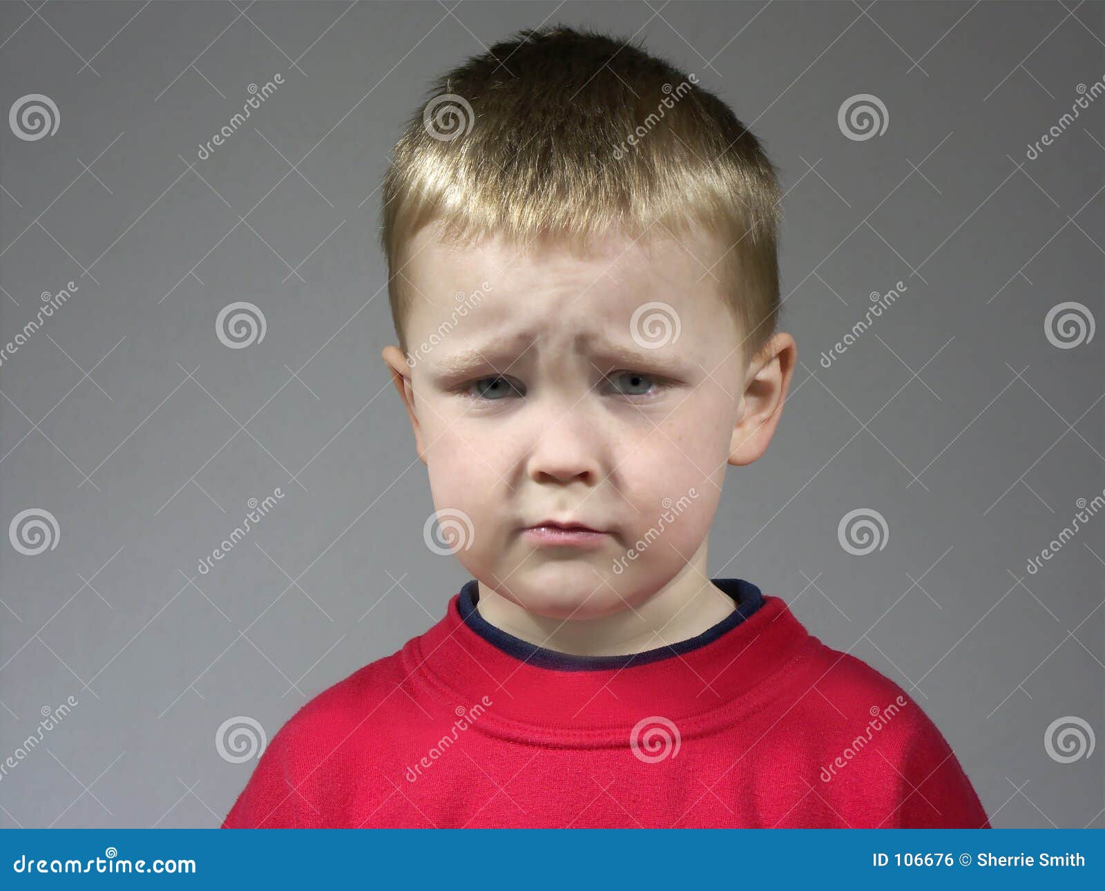 Sad boy stock photo. Image of child, unhappy, miserable - 106676
