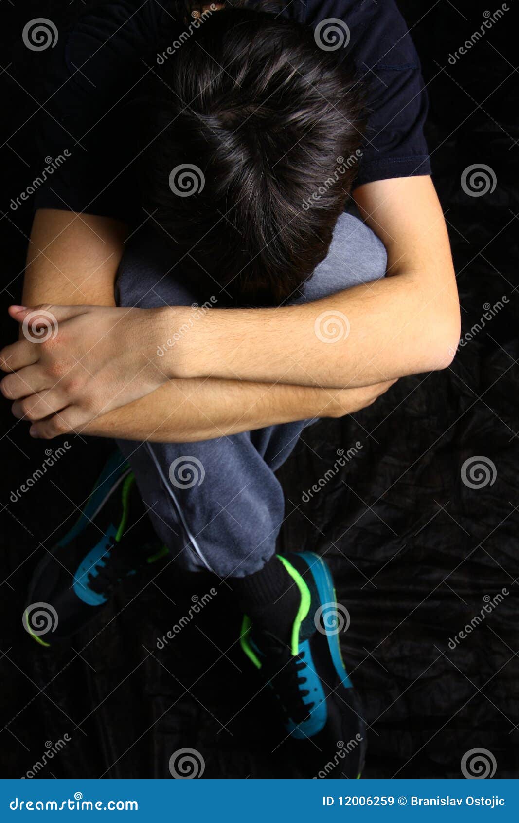 Sad Boy Royalty Free Stock Images - Image: 12006259