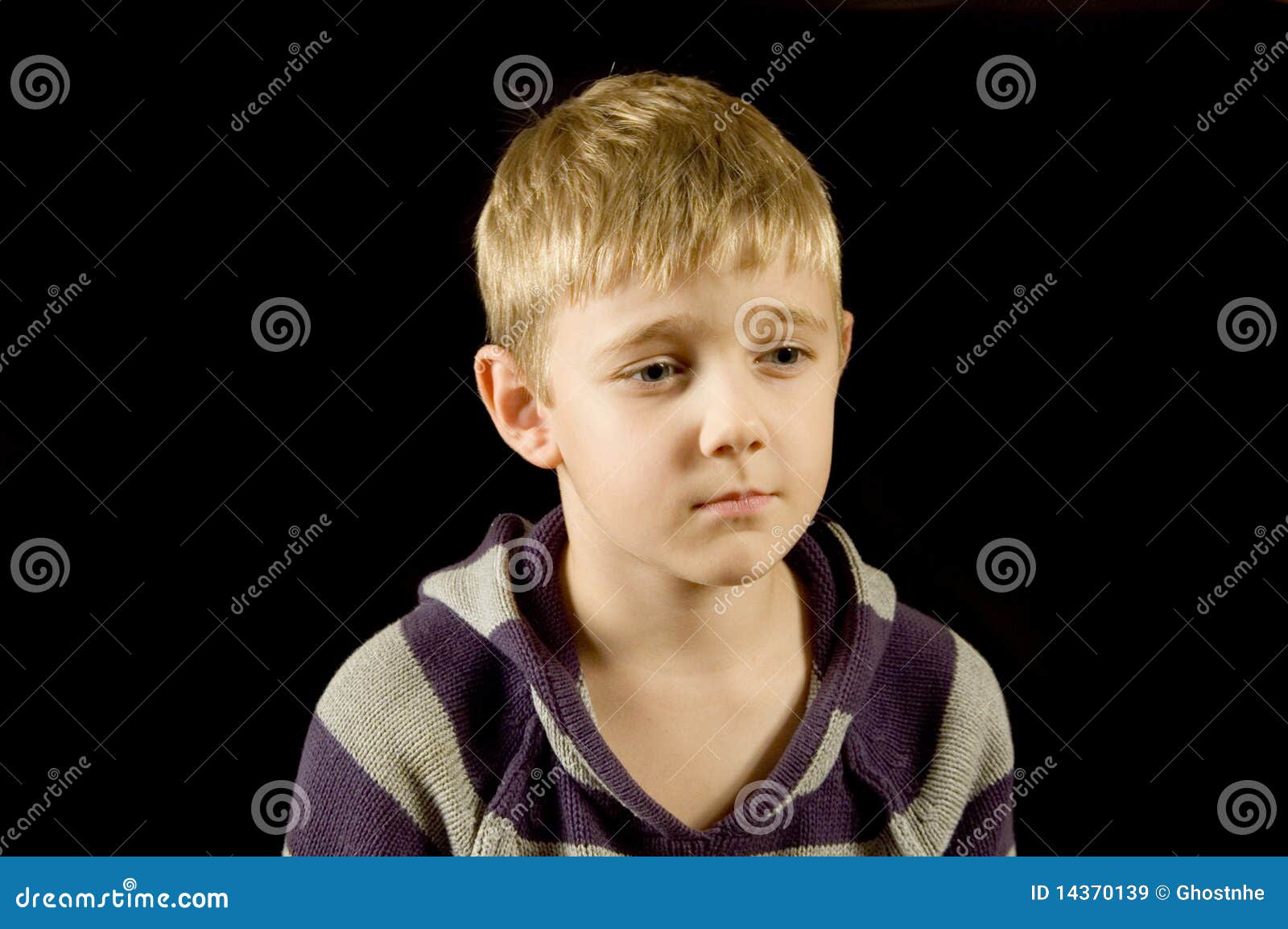 Sad boy stock image. Image of emotion, slyness, horizontal - 14370139