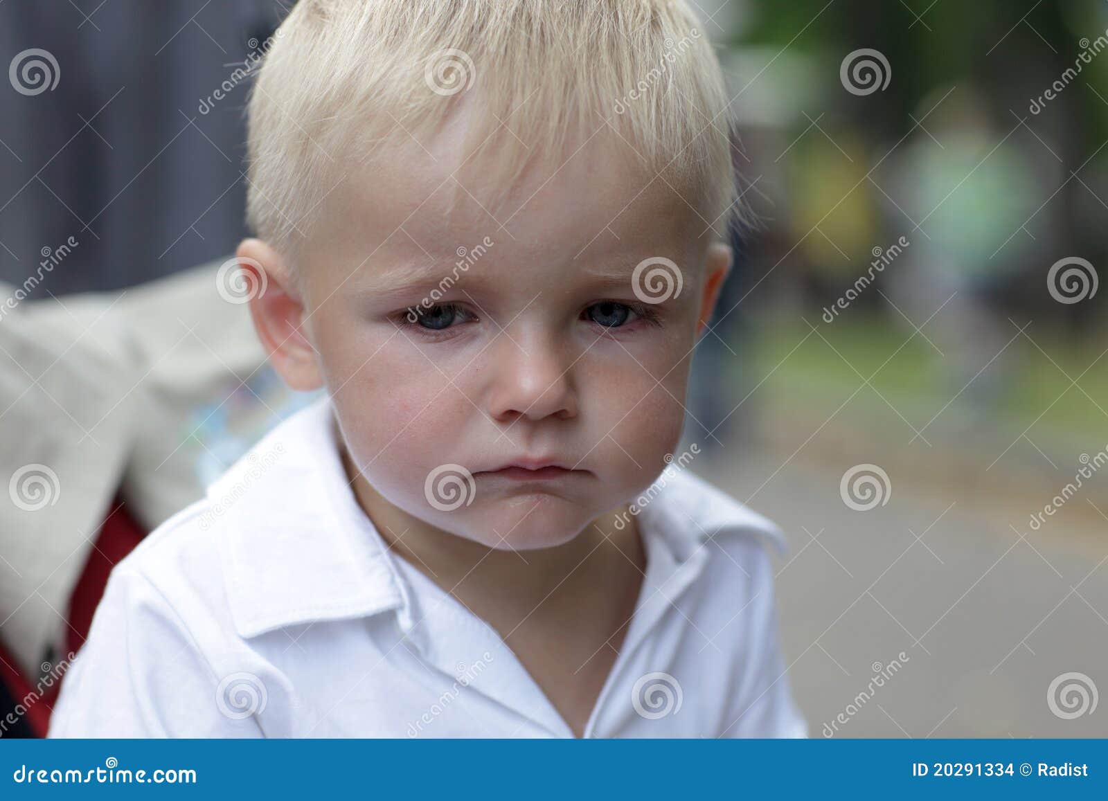 Sad boy stock photo. Image of lonely, blond, unhappy - 20291334