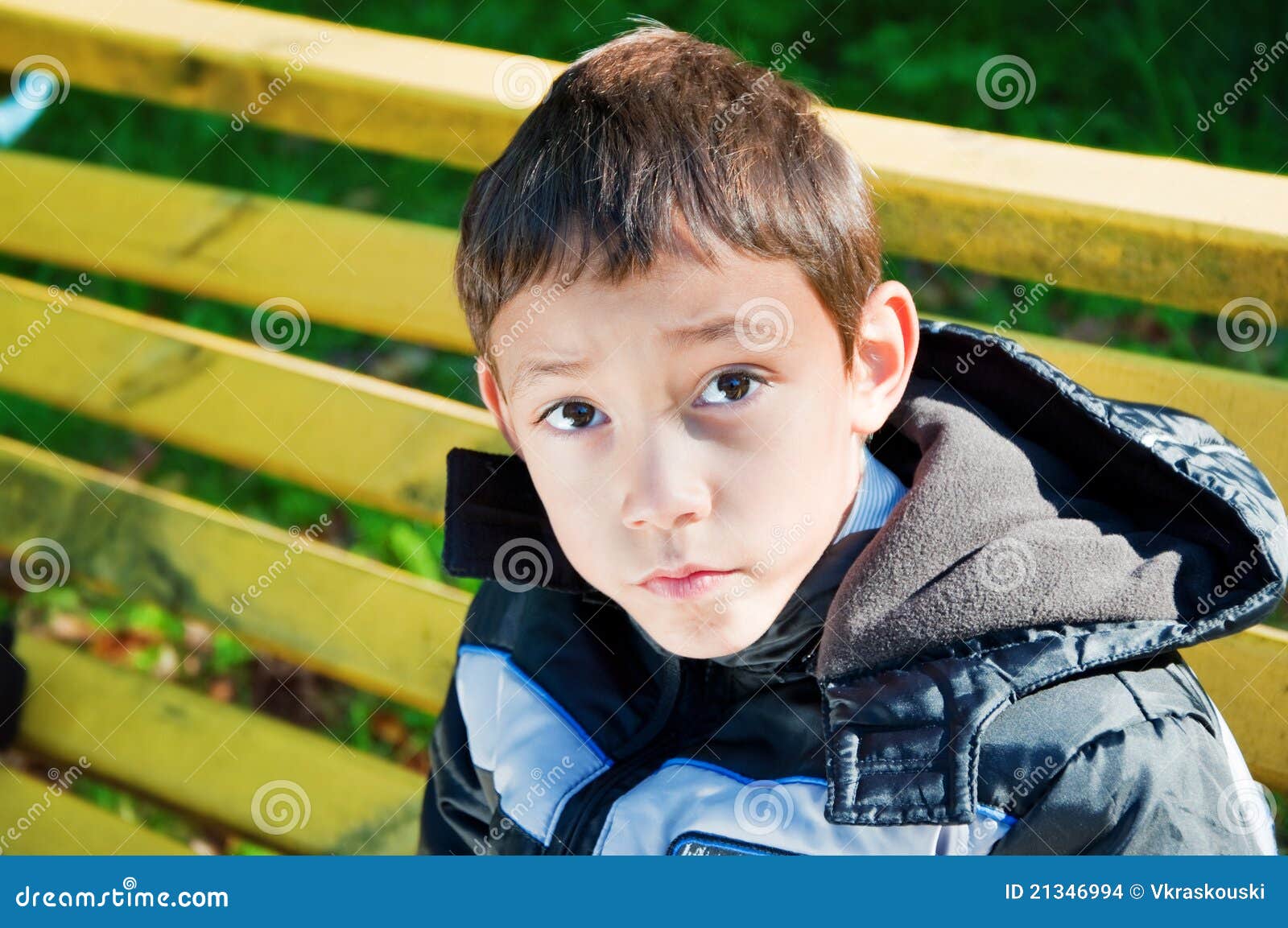 Sad boy stock photo. Image of eyes, displeased, serious - 21346994