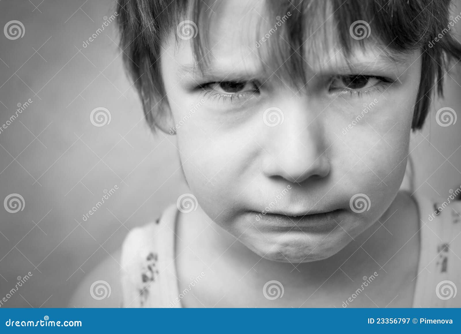 Sad boy stock image. Image of anger, person, distraught - 23356797