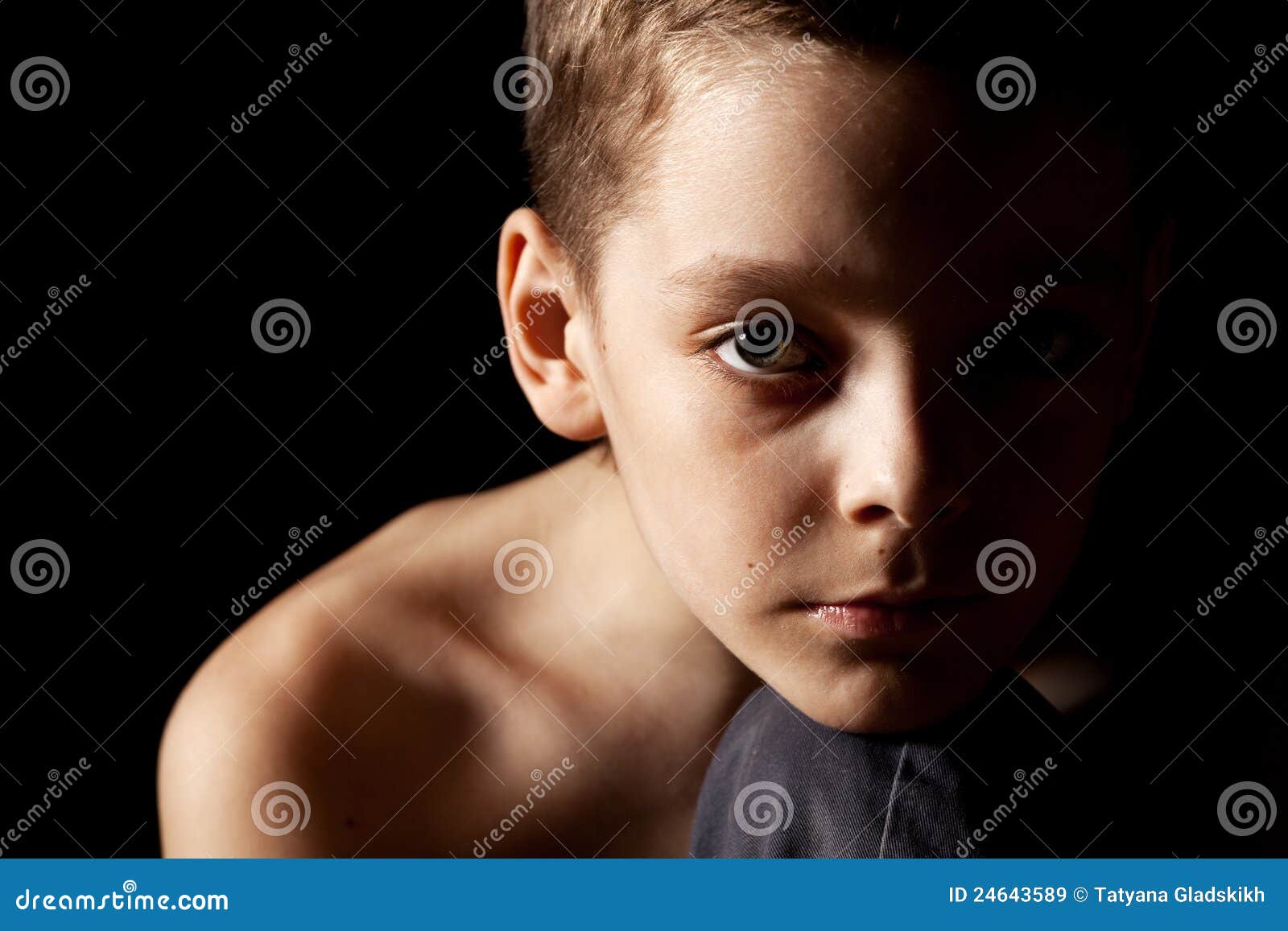 Sad boy stock image. Image of closeup, depressed, sweatshirt - 24643589