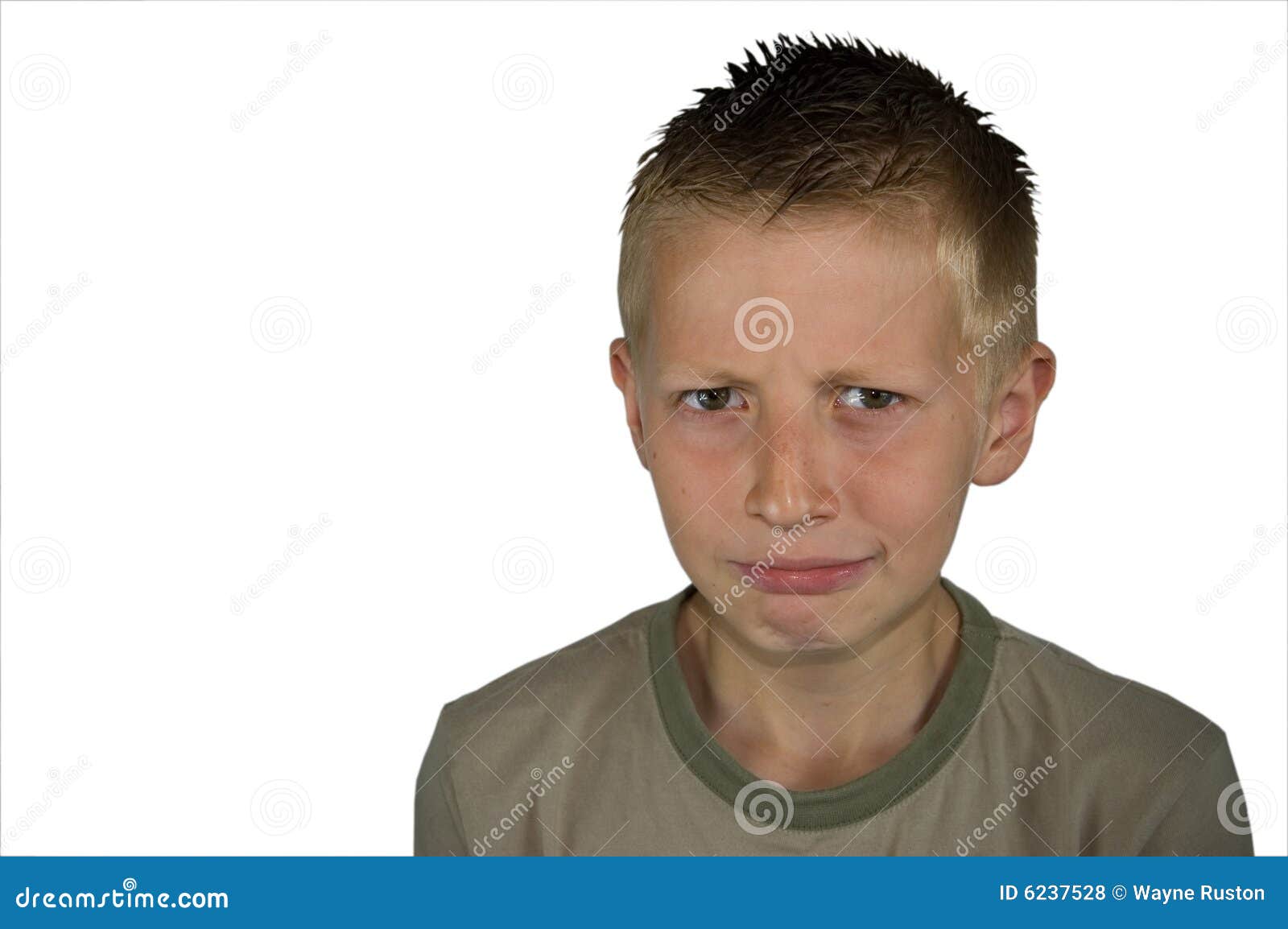 Sad Boy stock photo. Image of headshot, english, sadness - 6237528