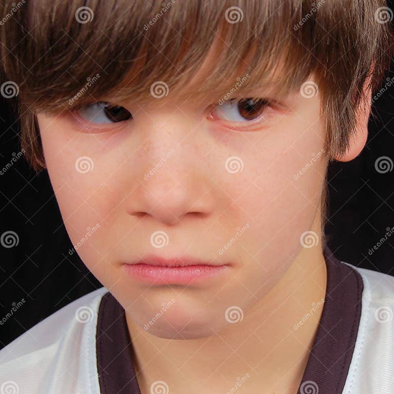 Sad Boy Being Bullied stock image. Image of medical, bullying - 4190359