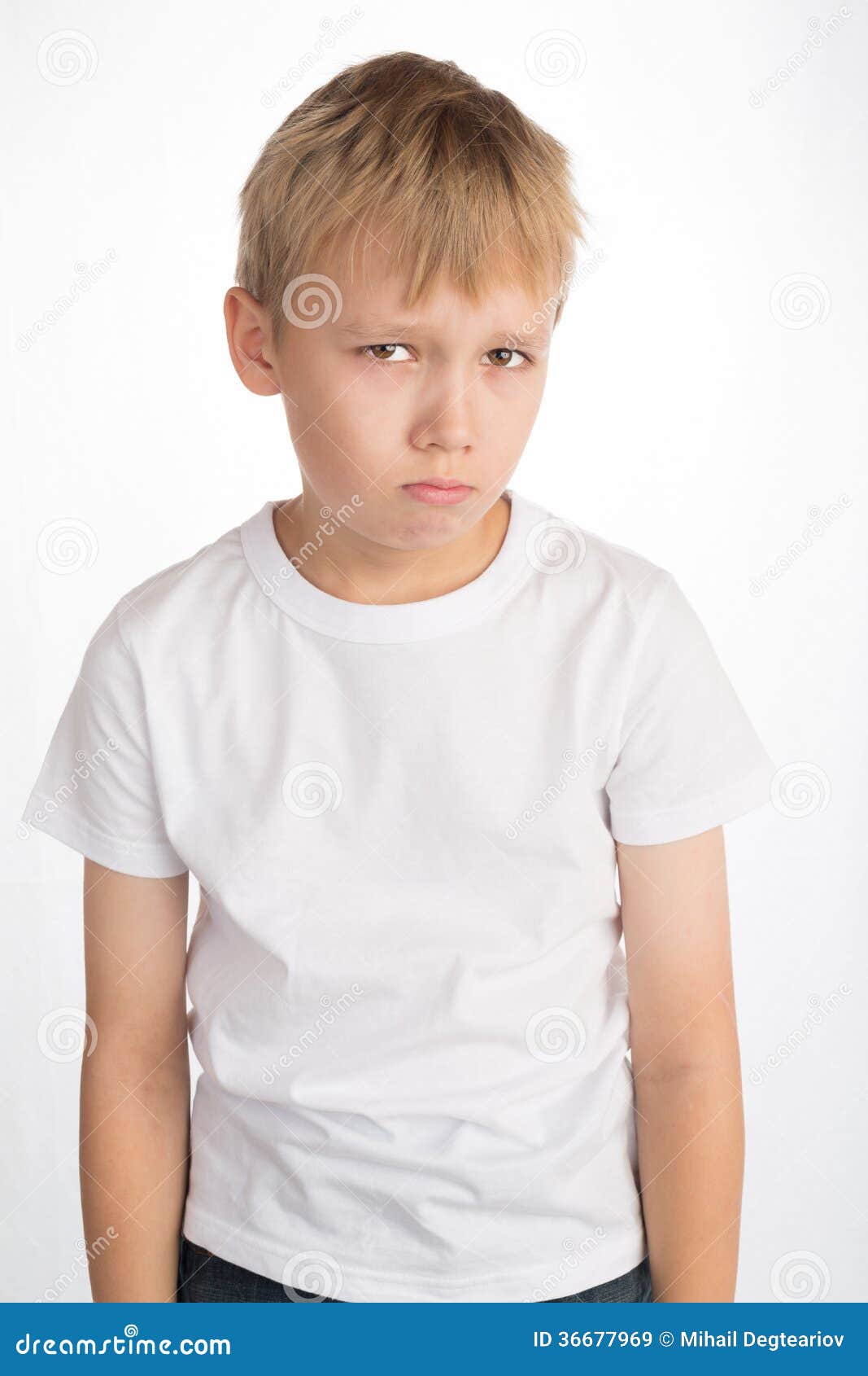 Sad Boy stock image. Image of schoolboy, alone, emotional - 36677969