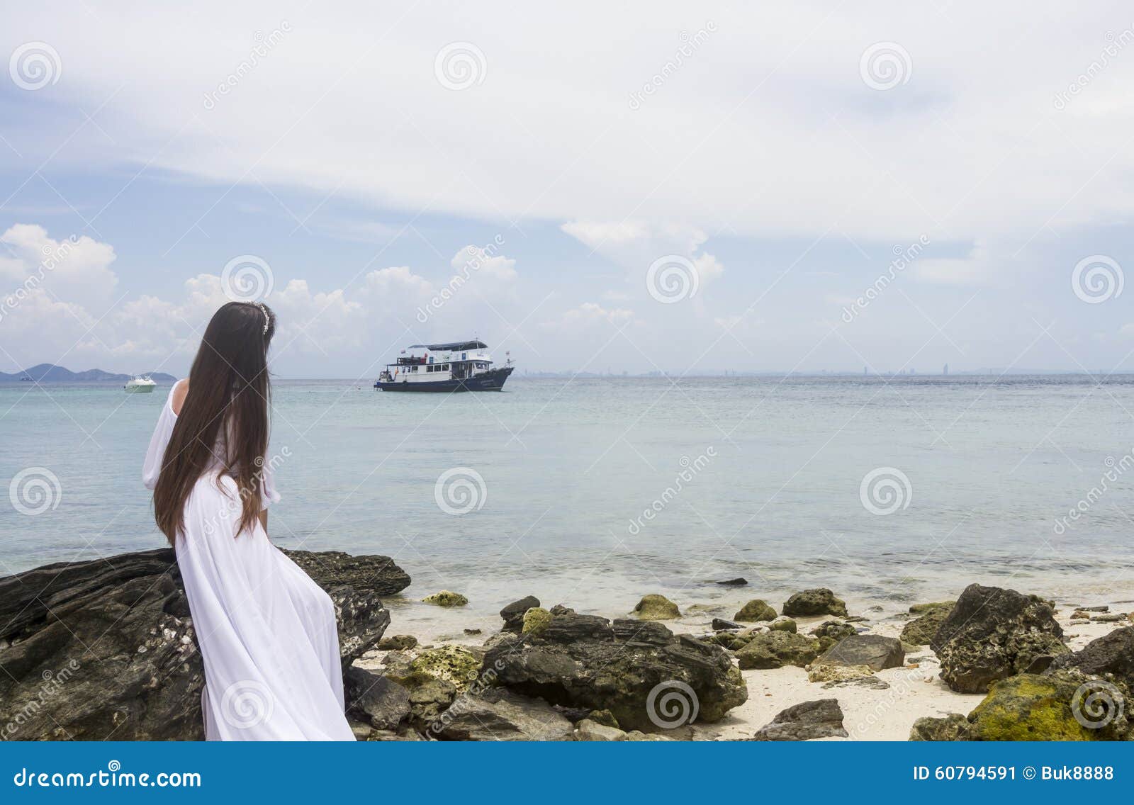 Sad bride stock image. Image of attractive, crying, blue - 60794591