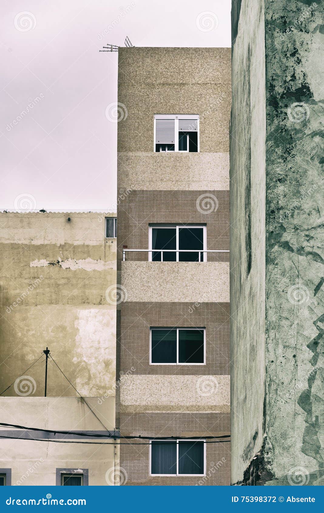 Sad buildings stock photo. Image of dity, poor, processing - 75398372